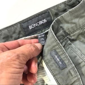 Bonobos | Pants | Mens Bonobos Khaki Green Summer Weight Chinos | Poshmark